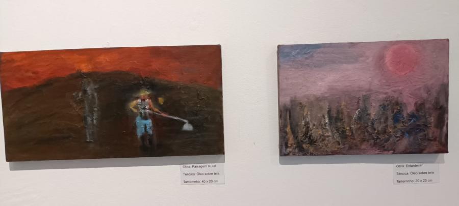 Galeria de Arte Liana Brandão recebe a mostra de pinturas do artista ...